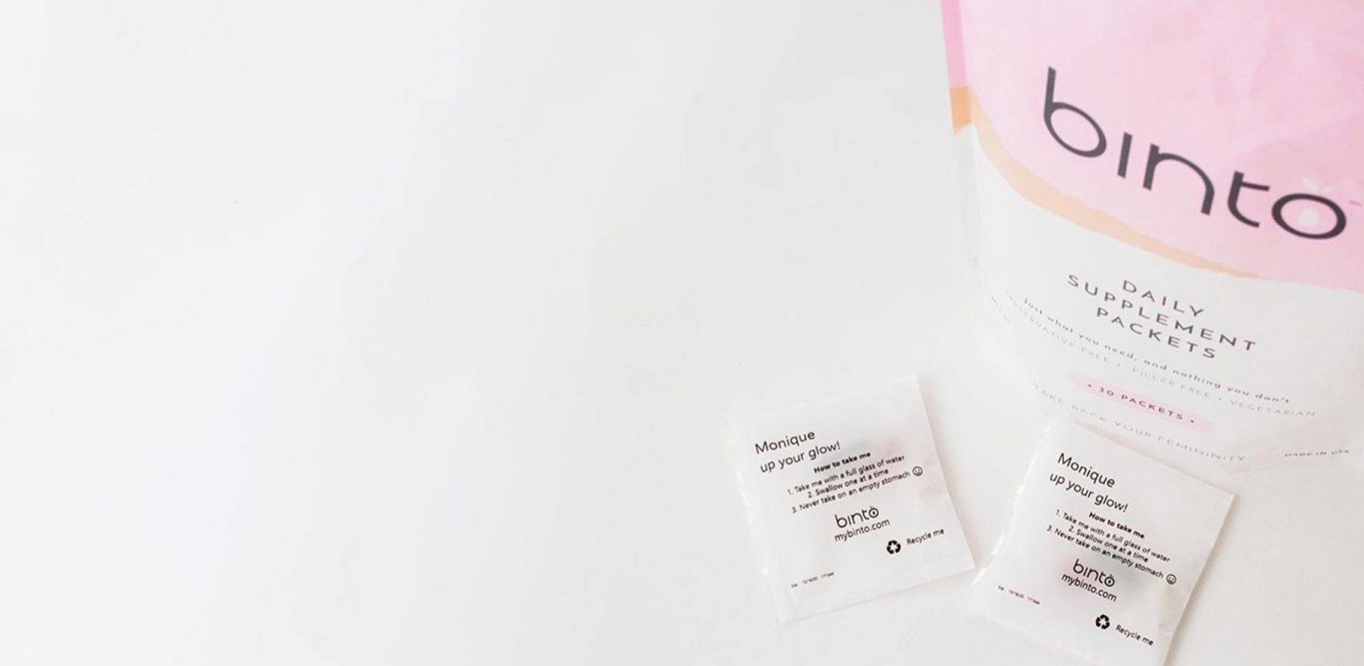 Personalized Vitamin & Supplements Daily Packets | Build your own – Binto