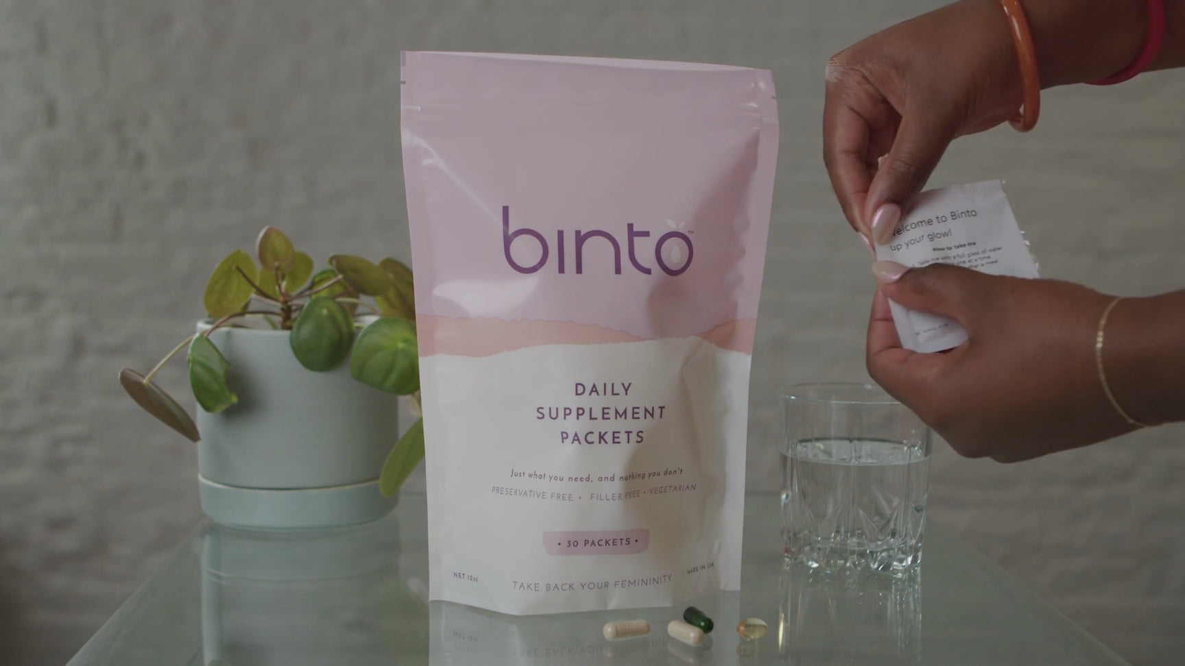 Binto - Essential Supplements Personalized for you